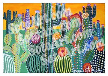 Sunset Cactus – Consuelo Soto Murphy